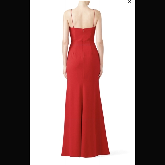JS Collections | Dresses | Cherry Crepe Gown By Js Collection | Poshmark